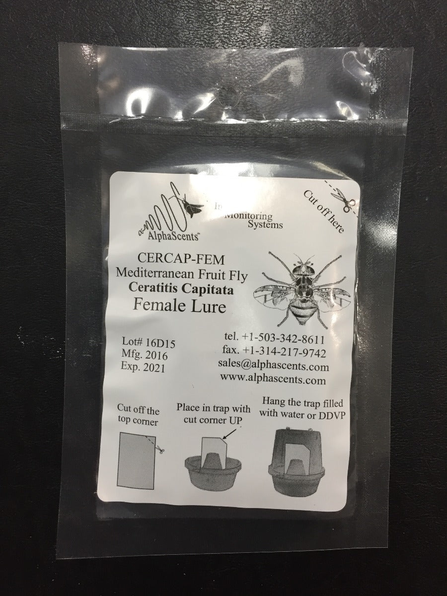 Medfly - Female 3-Component Lure – Alpha Scents